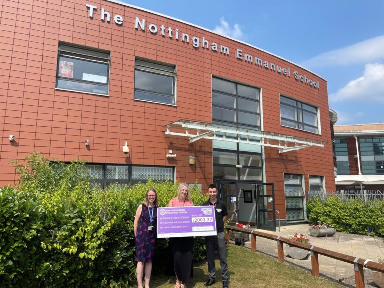 Young Lives vs Cancer - The Nottingham Emmanuel School